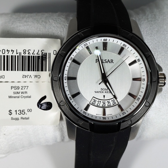 Pulsar | Accessories | Pulsar Mens Quartz Watch Model Ps9277 | Poshmark